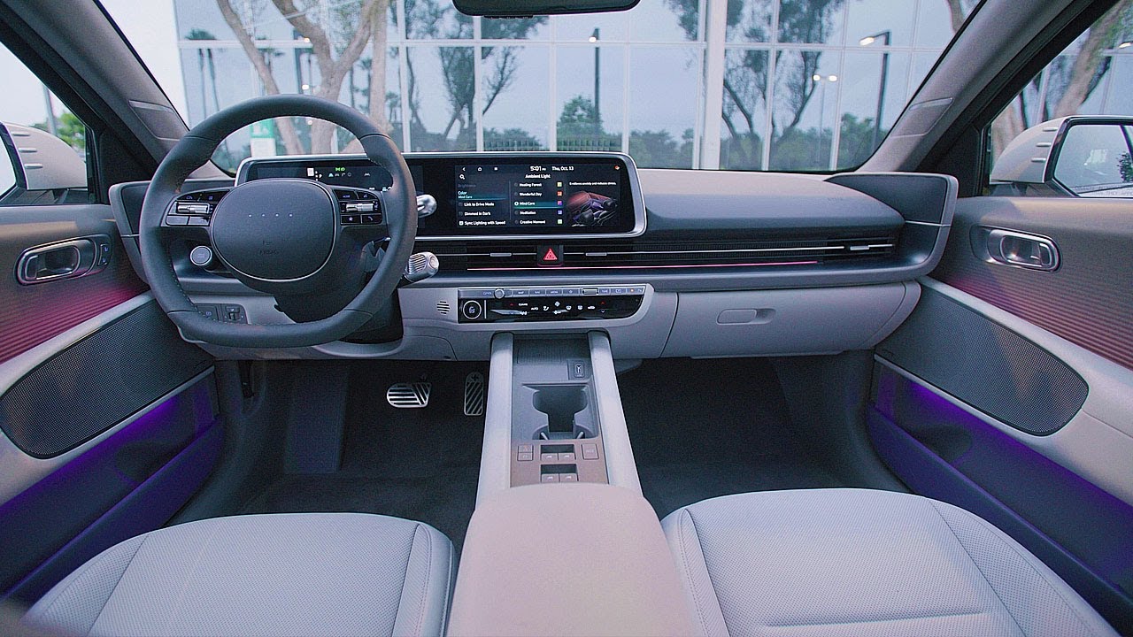 Kia IONIQ 6 (2023) - Interior Exterior & Drive - YouTube