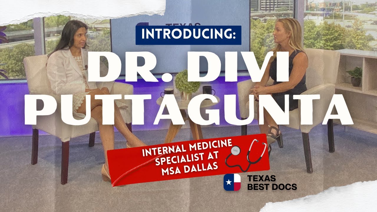 Introducing Dr. Divi Puttagunta- Internal Medicine Specialist at MSA - YouTube
