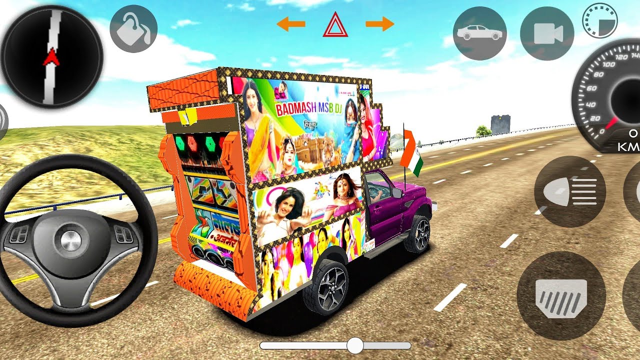 DJ Tuck Pickup Car Game | Indian Dj Track Driver | Pickup Game Khelne ...