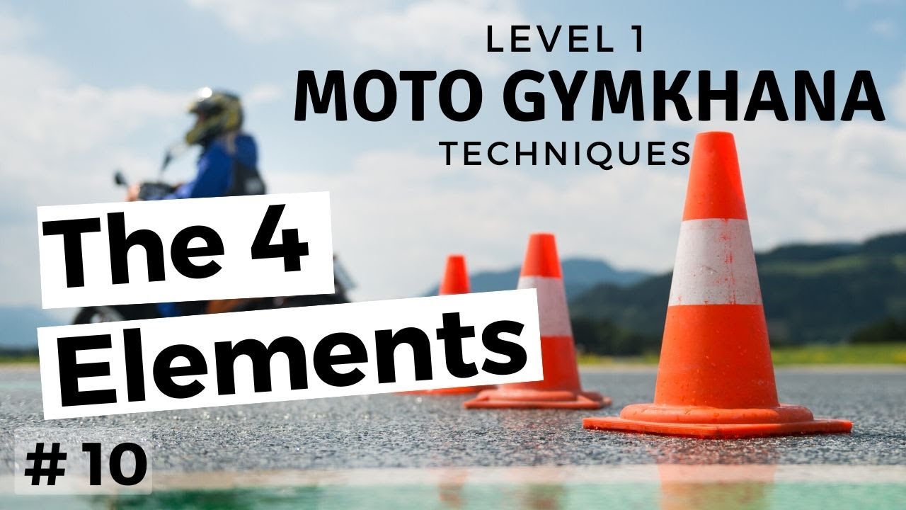 Moto Gymkhana Techniques Level 1: #10 The 4 Elements - YouTube