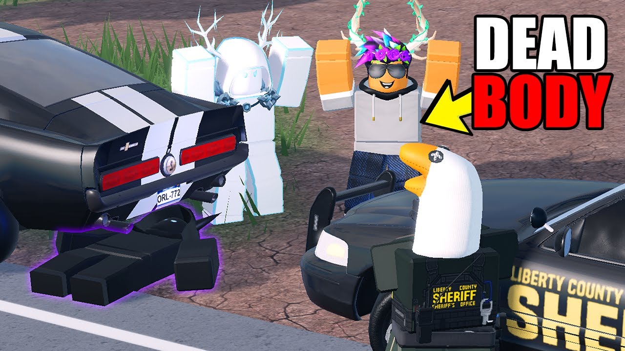 DEAD BODY FOUND IN CAR! - ERLC Roblox Liberty County - YouTube