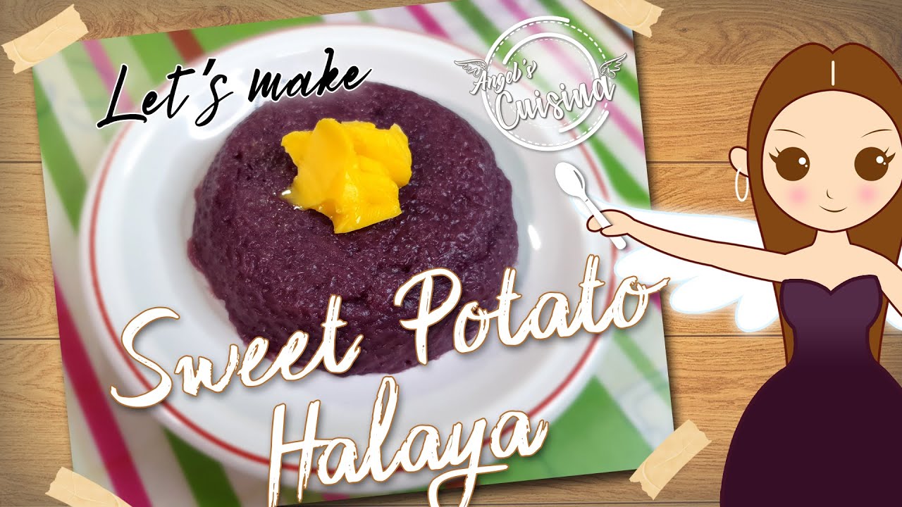 Sweet Potato Halaya || How to cook? || Paano magluto ng Kamote Halaya ...