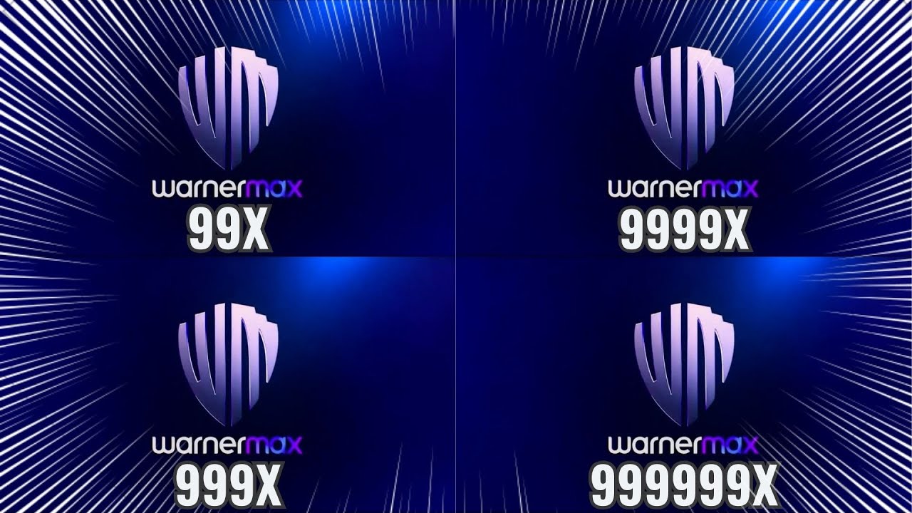 Warner Max Intro Logo Getting 99999X Speed - YouTube