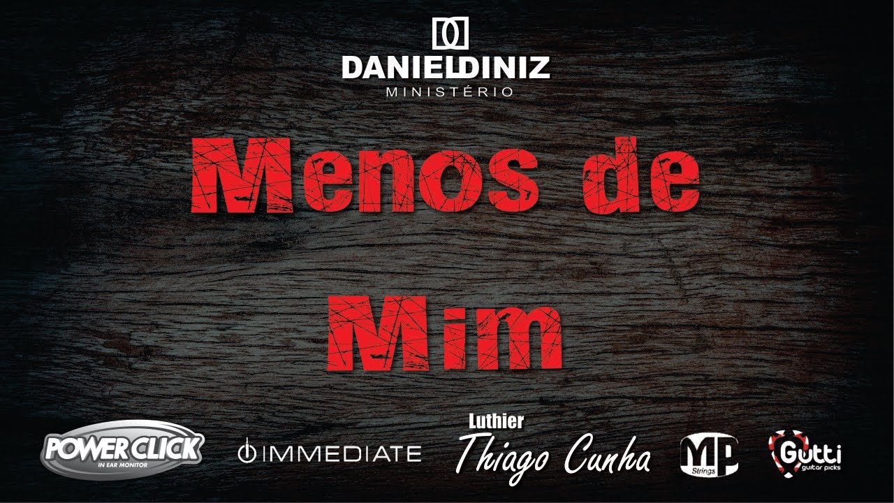 Menos de Mim - Voz, Violão e Louvor. - YouTube