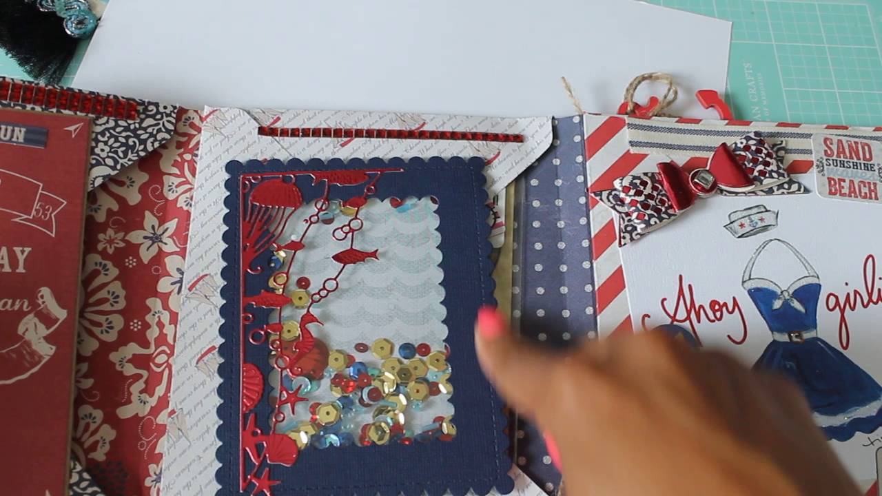 Nautical Theme Flip Book - YouTube