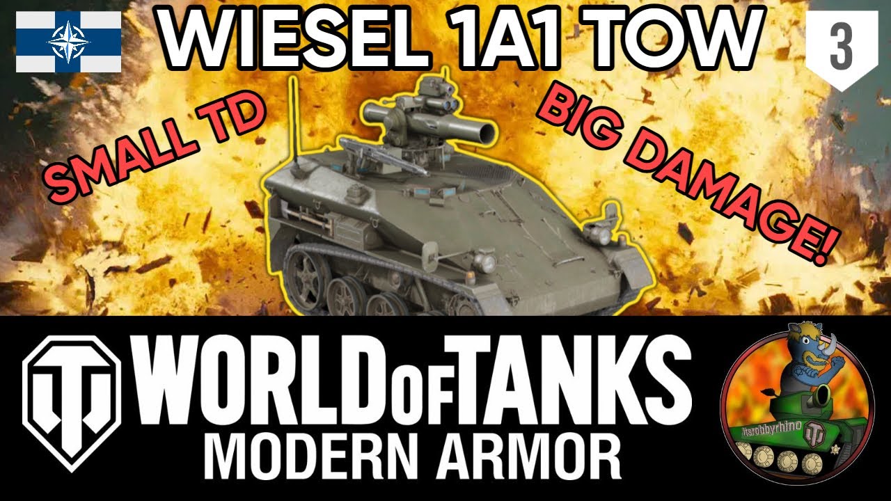WIESEL 1A1 TOW II Small TD, BIG DAMAGE! II Review & Gameplay! II WoT ...