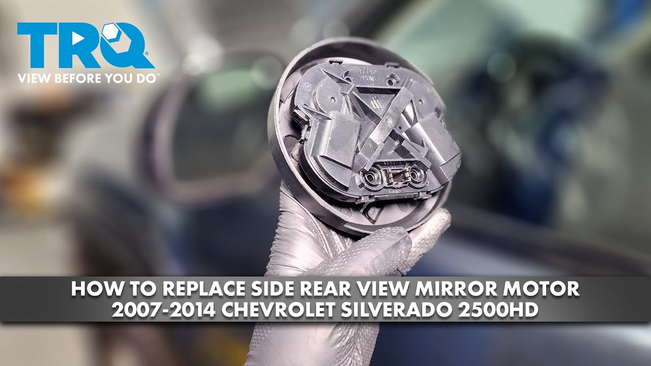 How to Replace Side Rear View Mirror Motor 2007-2014 Chevrolet ...