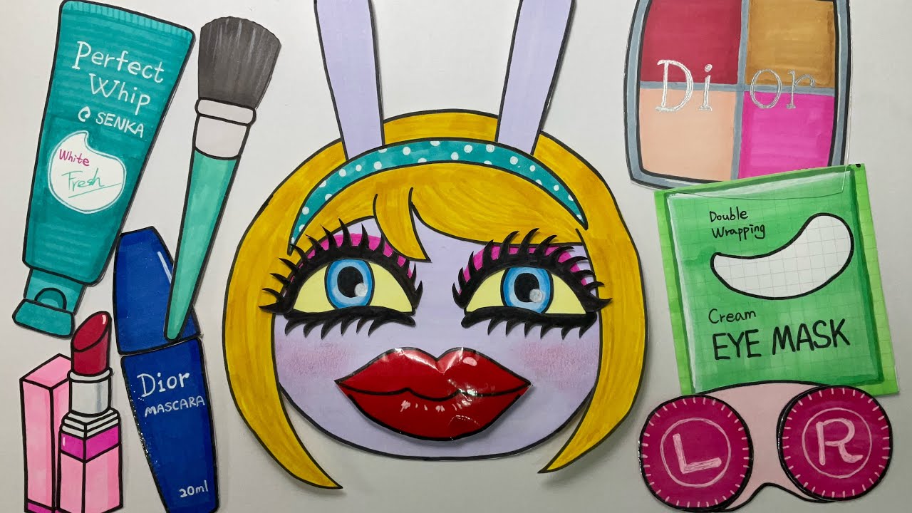 [ Paperdiy ] Jax Make up🎪Jax become a beautiful girl ️#종이놀이 #asmr # ...