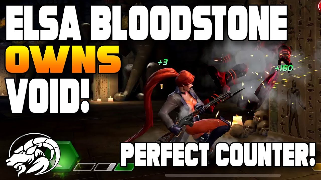 Elsa Bloodstone Perfect Counter For Fighting Void | Marvel Contest of ...
