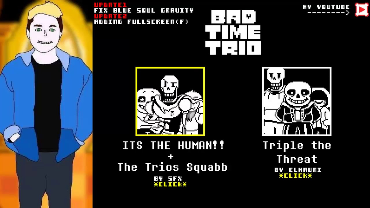 Bad Time Trio | UT Papyrus, US Sans & SS Asriel - YouTube