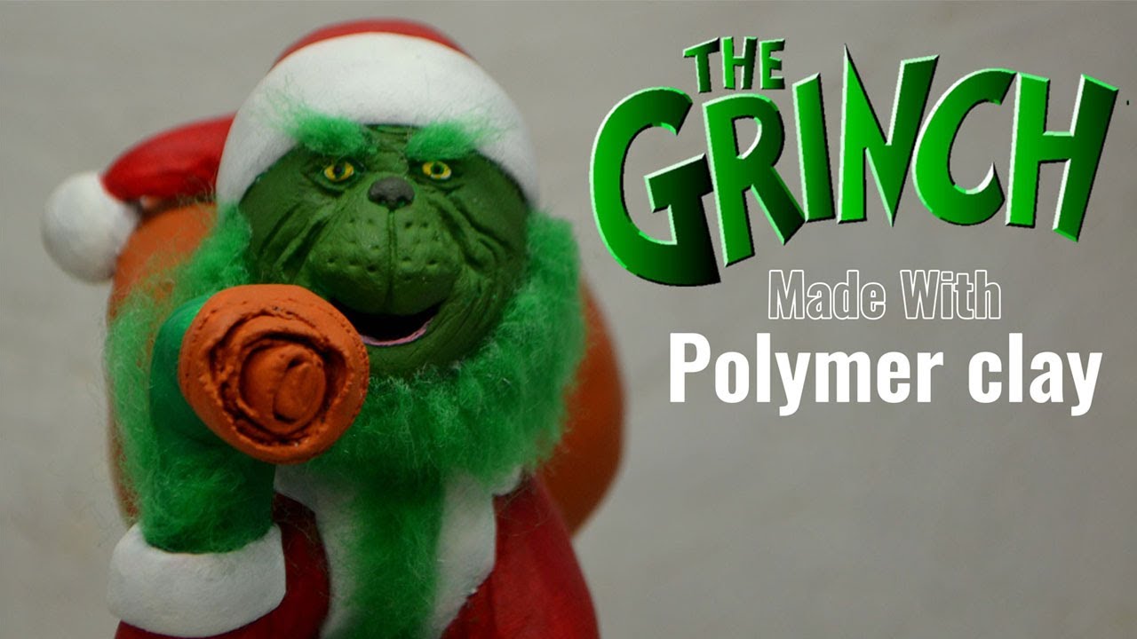 I Caught The Grinch Stealing My Polymer Clay! - YouTube