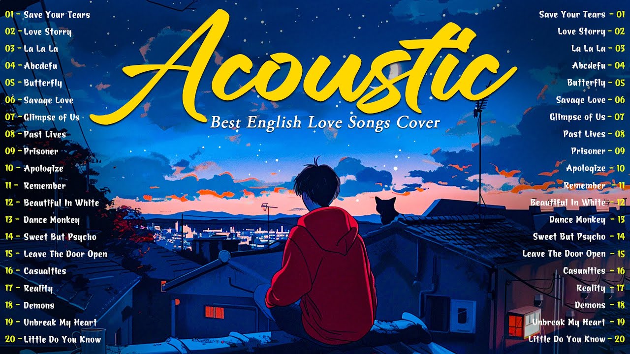 The Best English Acoustic Cover Love Songs 2024 ️ Best Acoustic Cover ...