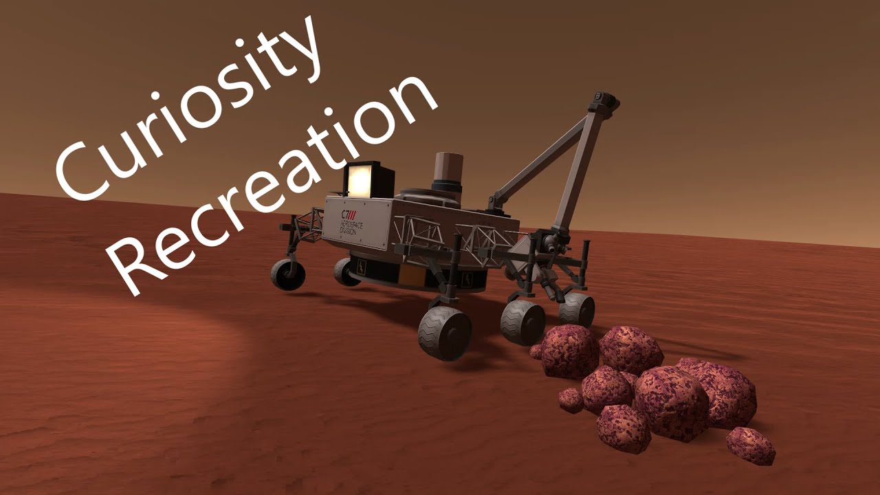 KSP: Curiosity Rover Recreation - YouTube