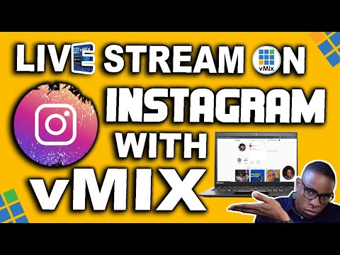 How To Stream Live On Instagram With vMix | Yellow Duck Instagram - YouTube