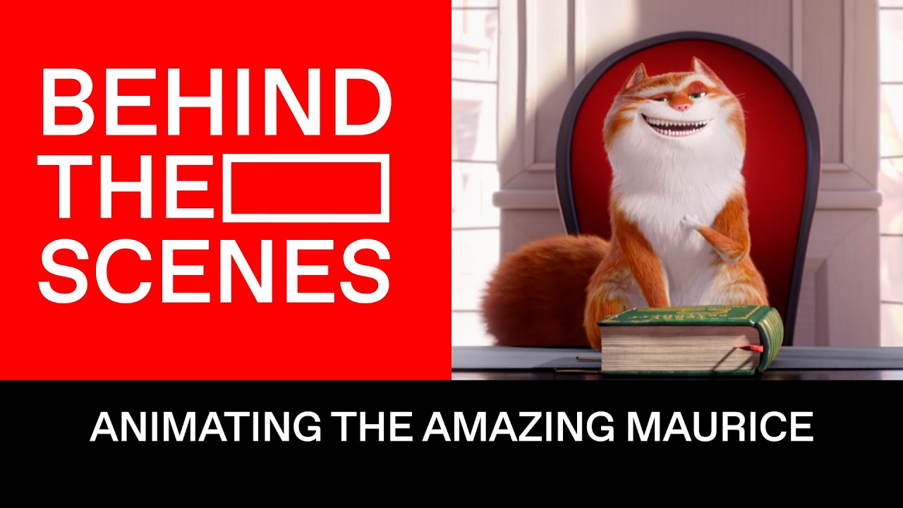ScreenUK Behind The Scenes - Animating The Amazing Maurice - YouTube