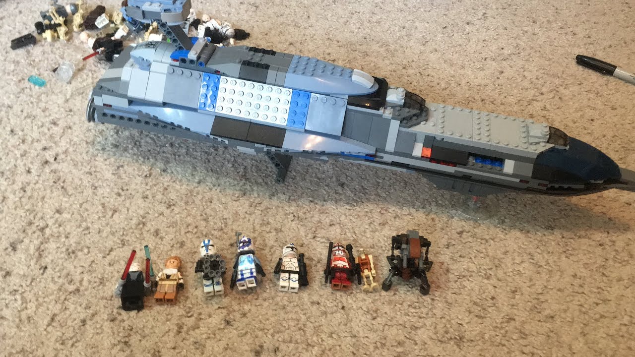 Lego Star Wars Battlefront 2 Wave 4 Separatist Dreadnaught Custom Set ...