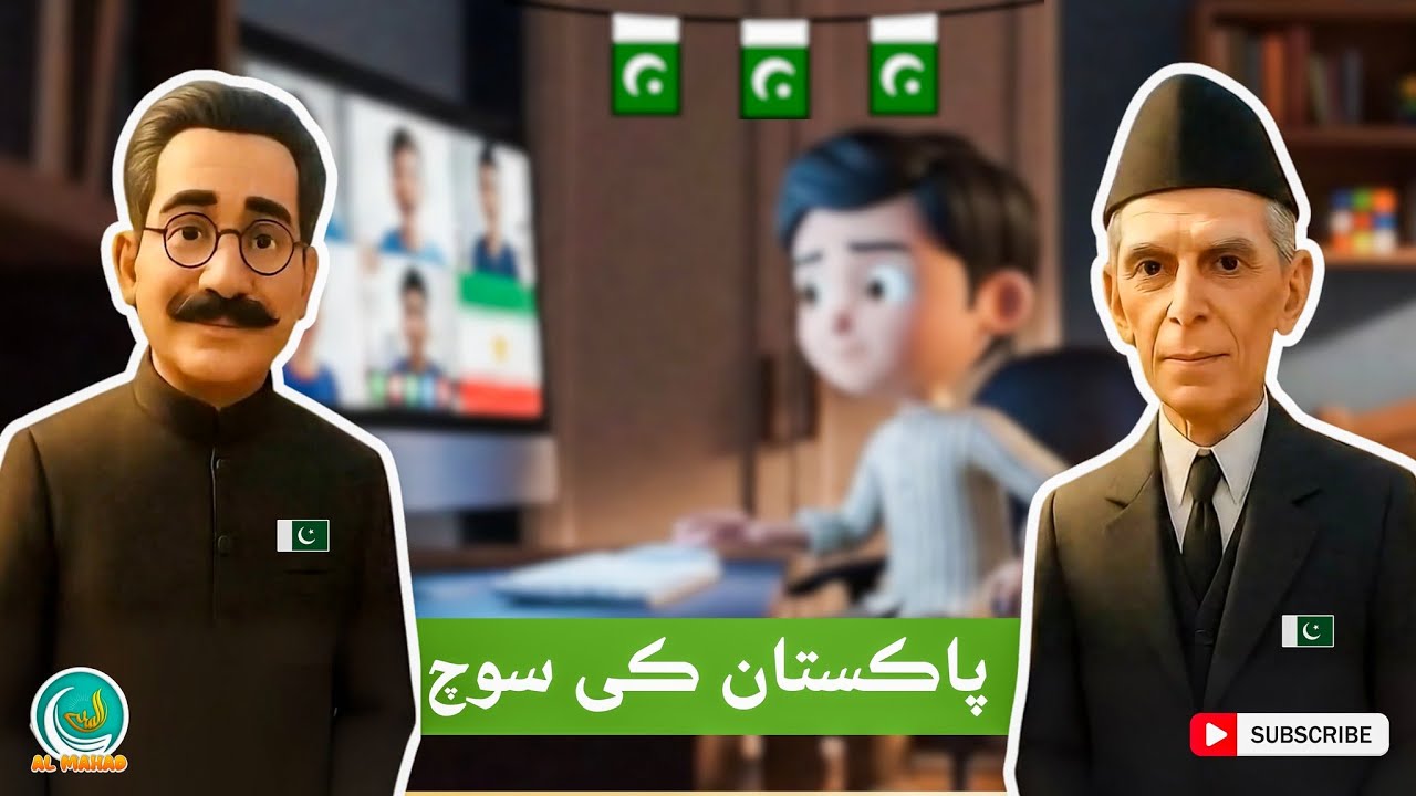 PAKISTAN KI SOCH | 3D KIDS CARTOON | 14th AUGUST SPECIAL |REAL THOUGHTS ...