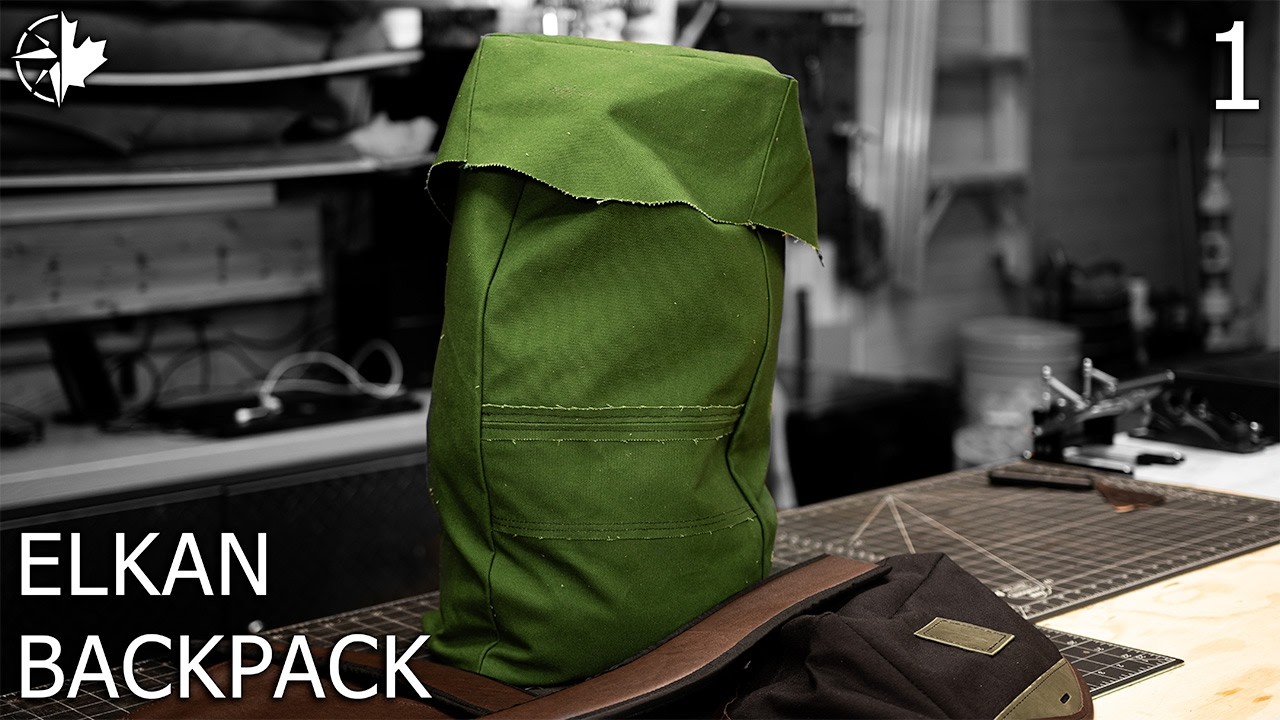 Making the Elkan Backpack - Part 1 - YouTube