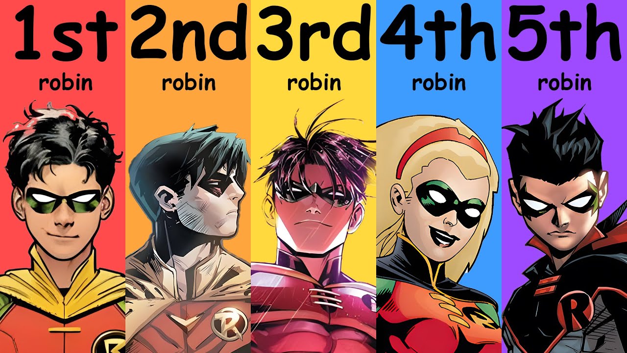 Every DC Robin Explained in 14 Minutes - YouTube