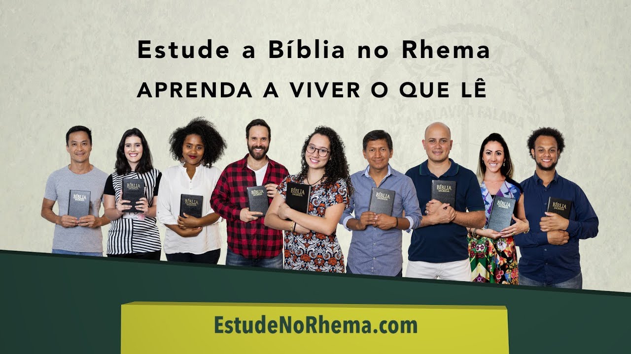 Estude no Rhema e Aprenda a Viver o que Lê - YouTube