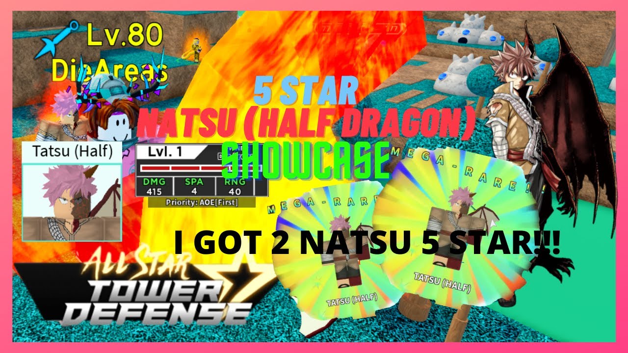 I GOT 2 NATSU IN A ROW!! | 5 Star Natsu (Half Dragon) Showcase ...