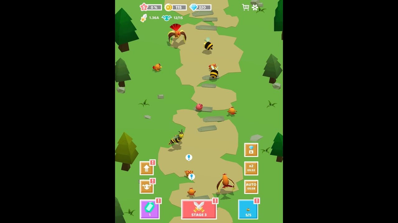 Monster Evolution Merge Games Gameplay Android Mobile Battlefield ...