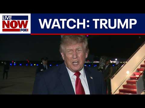 Trump takes questions before leaving for Ireland