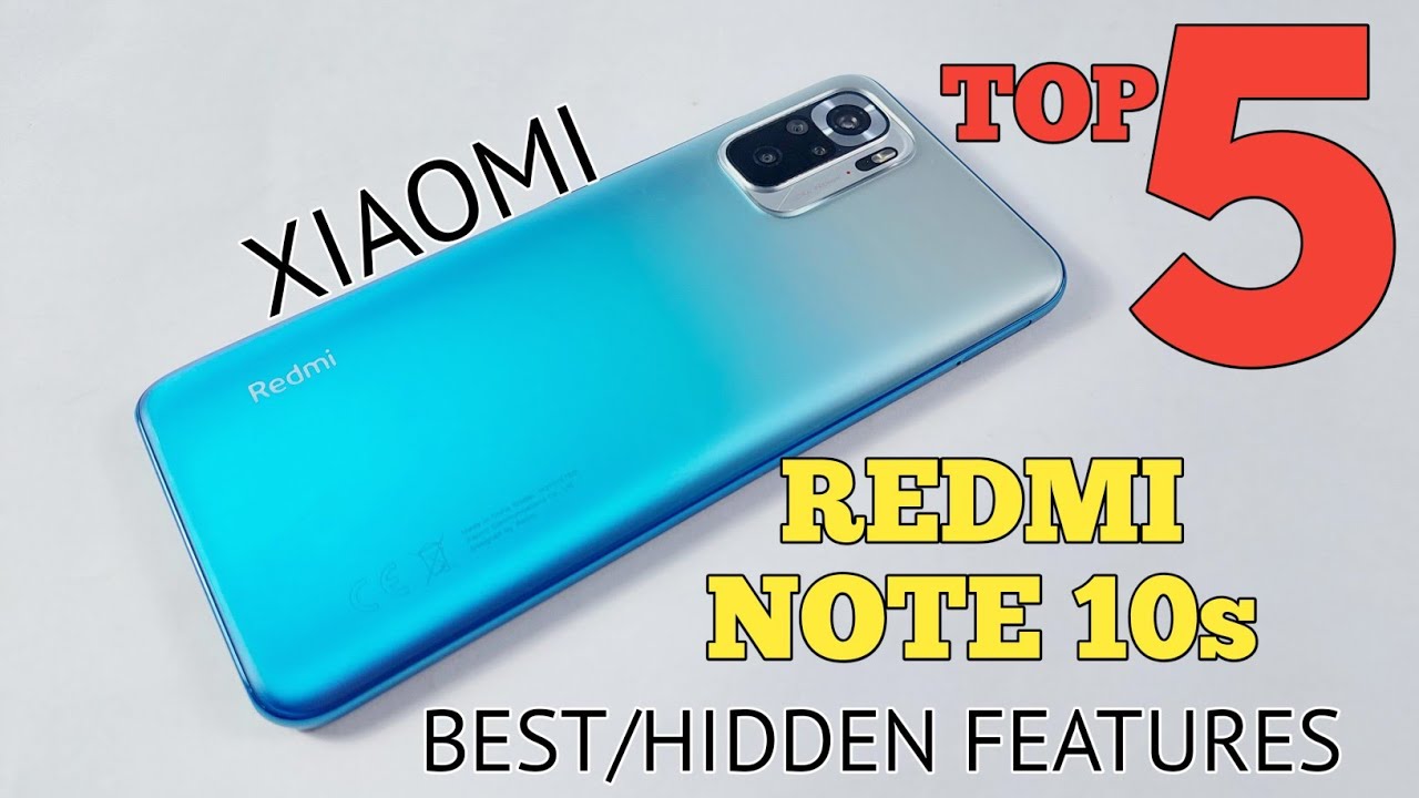 Redmi Note 10s Top 5 Best/Hidden Features | Tips And Tricks - YouTube