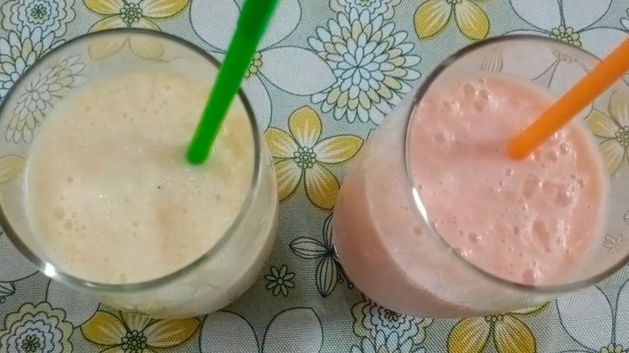 দুই ধরনের বাঙ্গির মিল্ক শেক || Two Types of Muskmelon Milk Shake - YouTube