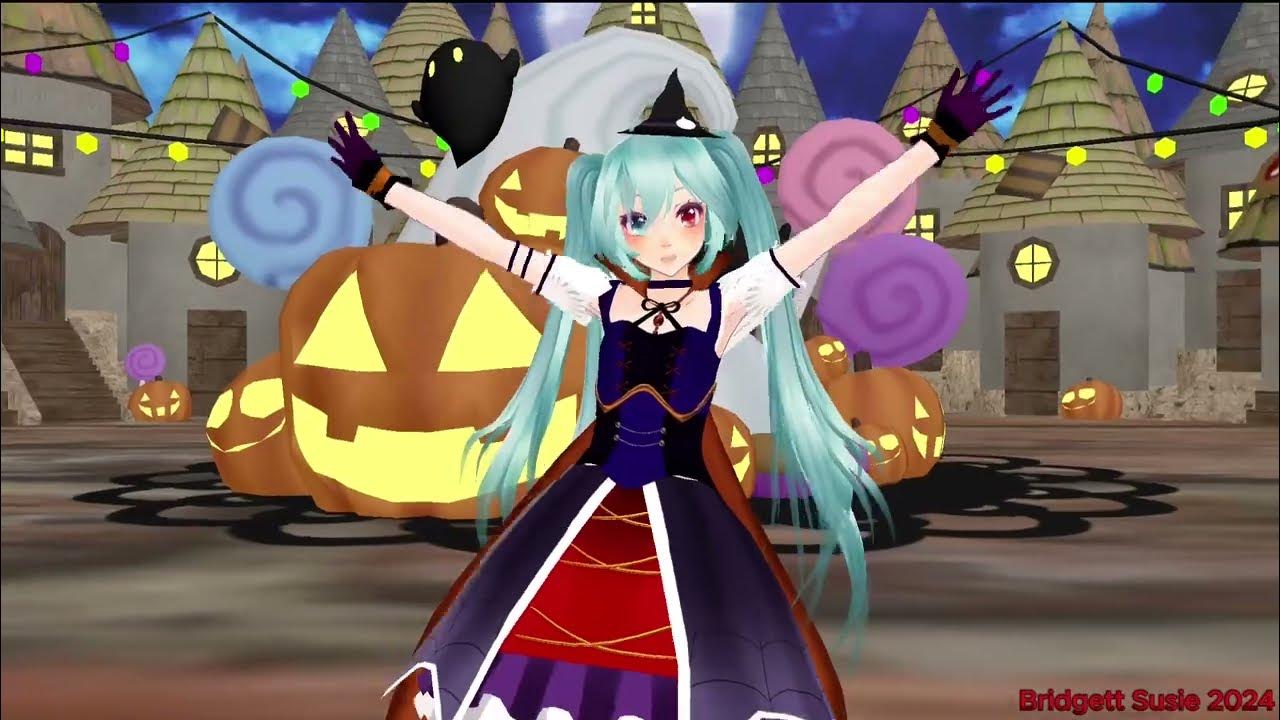 (MMD Nanoem) TDA Hatsune Miku - Happy Halloween 🎃👻 - YouTube