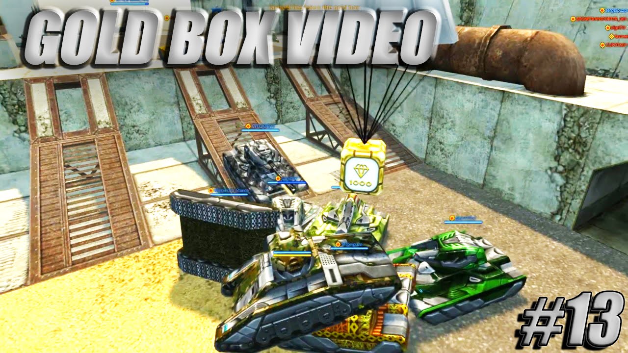 Tanki Online - Gold Box Video №13 VianeeyMelo - YouTube