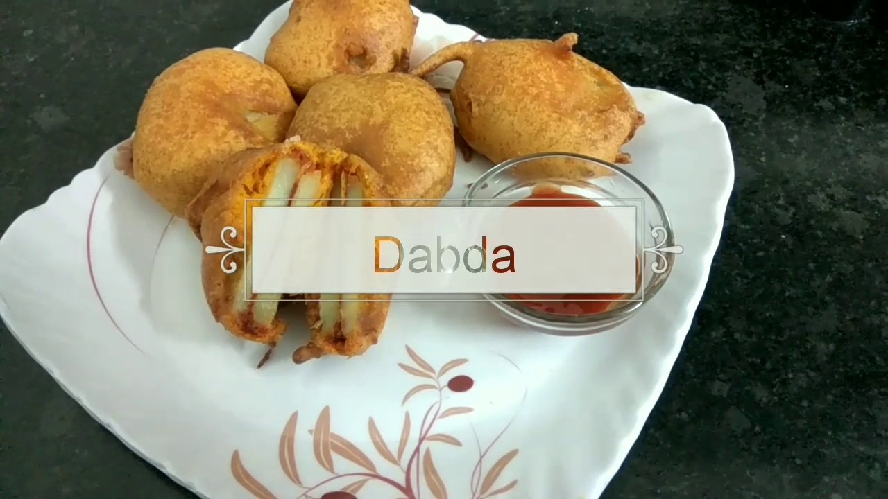 How to make dabda in hindi/monsoon special recipe/pakoda recipe/besan ...