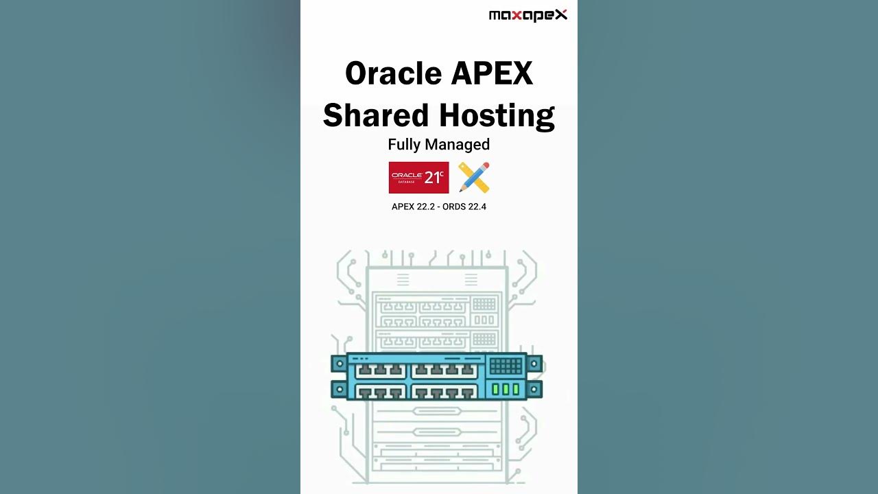 Oracle APEX Shared Hosting | MaxAPEX Cloud #shorts #orclapex #oracleapex #lowcode - YouTube