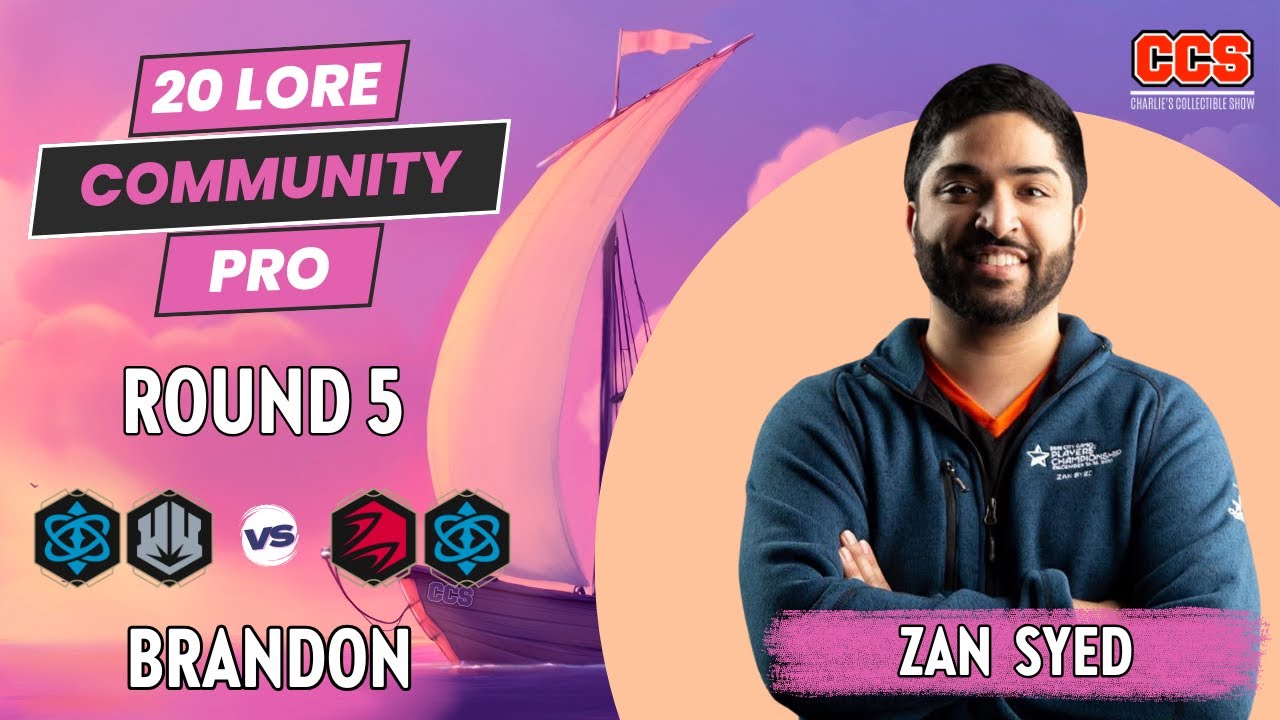 CCS 13K RD 5 "Community Pro" ZAN SYED vs BRANDON - YouTube