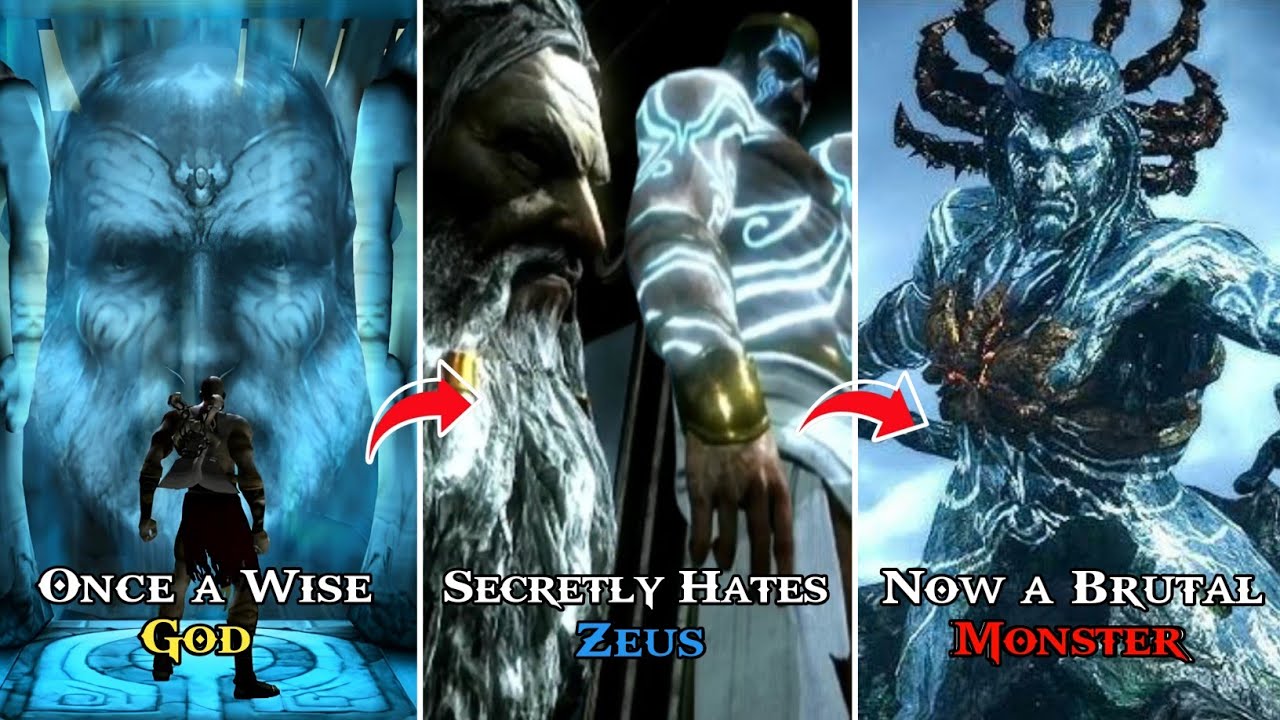 The Evolution of Poseidon in GOD OF WAR - from a Wise God, Secretly ...