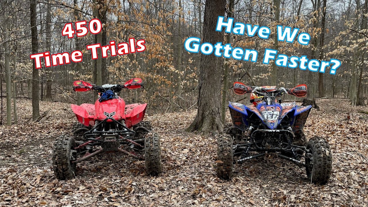 Running Time Trials On The Backyard XC Track - YouTube