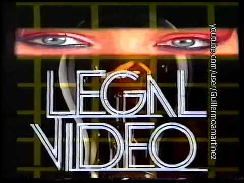 VHS Companies from the 80s #29 LEGAL VIDEO