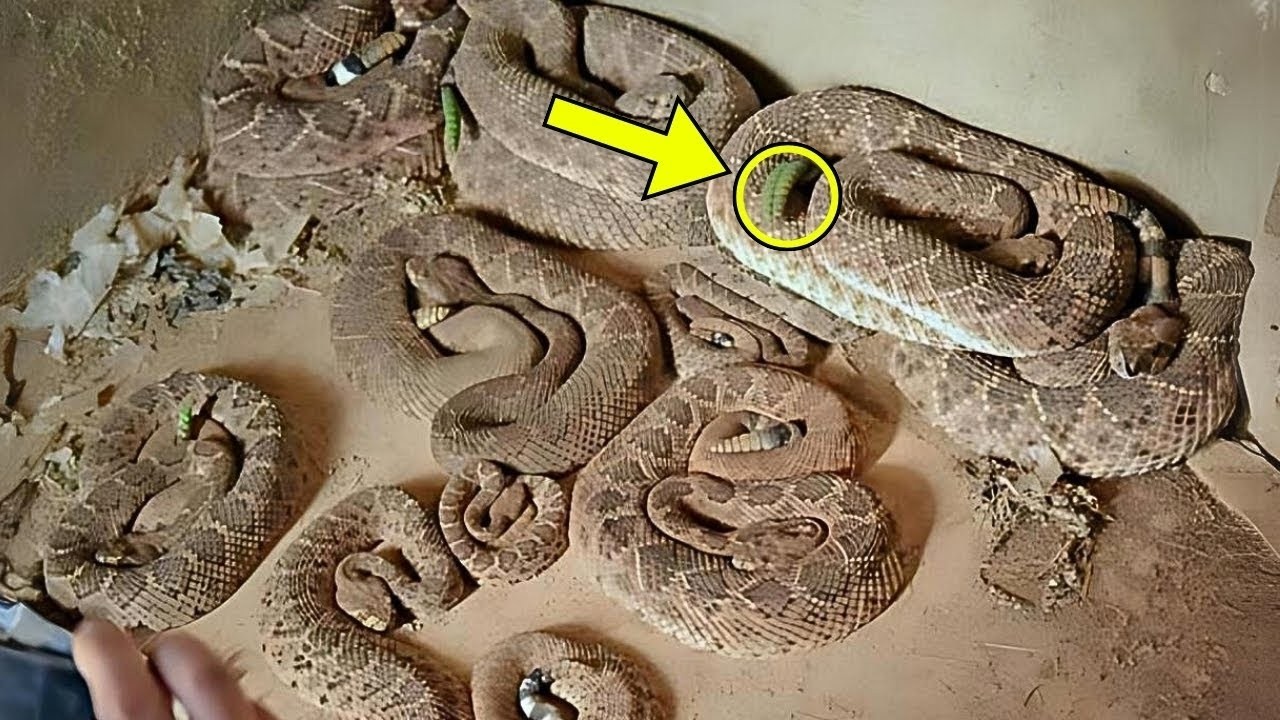 🔥Man Discovers Hidden Room CRAWLING with Snakes – What They’re ...