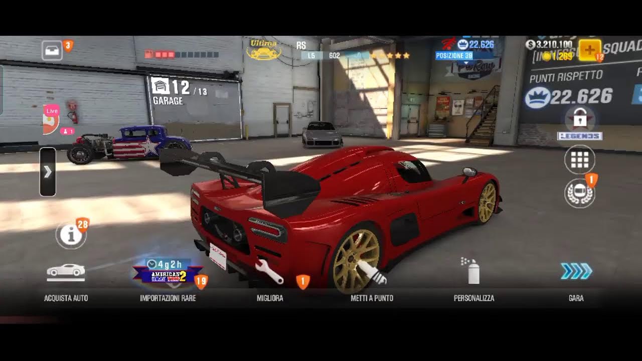 Watch me stream CSR Racing 2 missioni giornaliere eccc. - YouTube