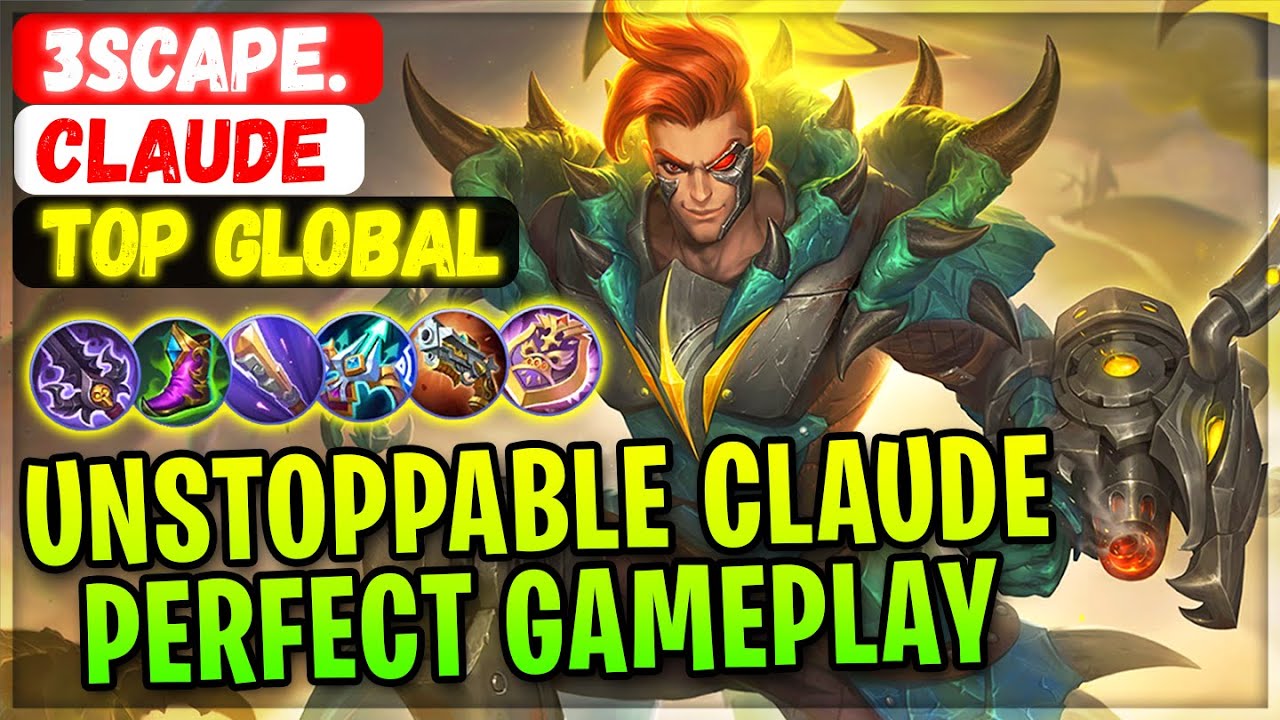 Unstoppable Claude Perfect Gameplay Beautiful [ Former Top 1 Global ...