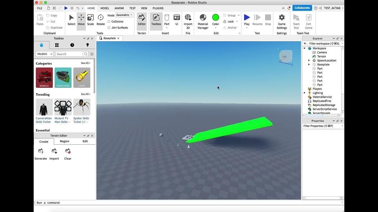 HOW TO ANCHOR PARTS ITRS WALKTHROUGH PART 12 2023 ROBLOX STUDIO TUTORIAL [WORKING] - YouTube