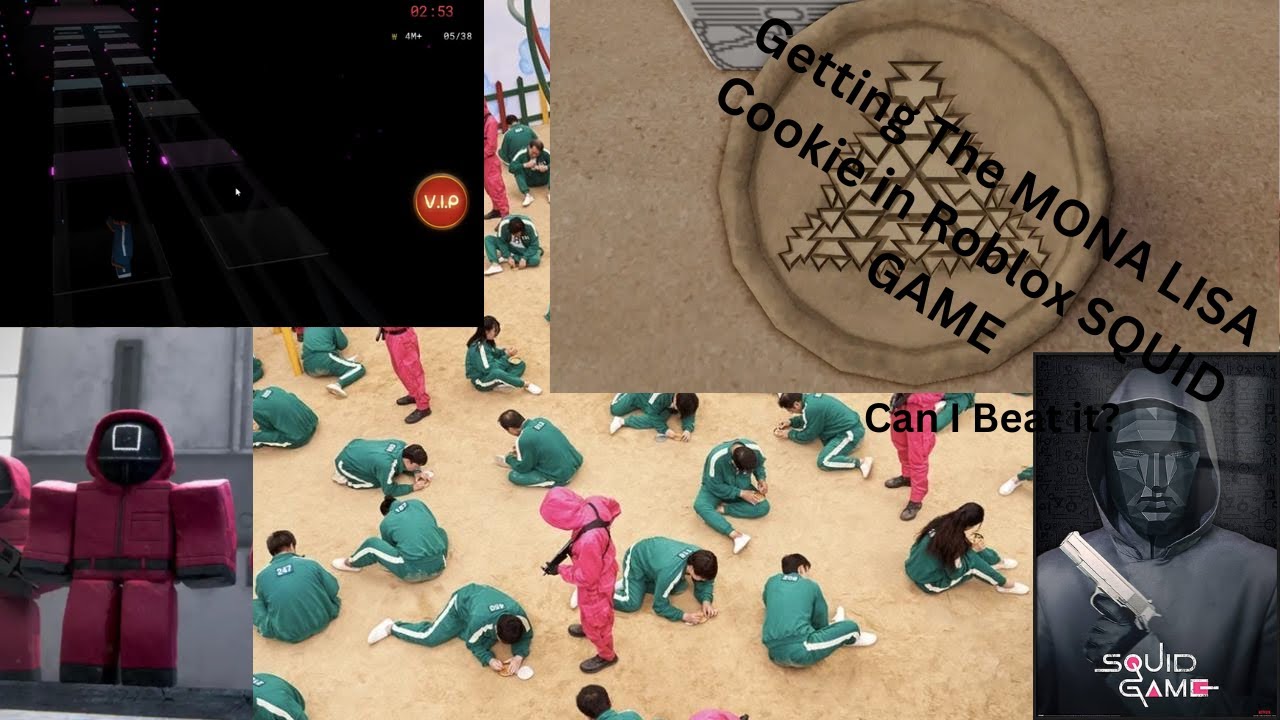 I Got The MONA LISA in Roblox SQUID GAME - YouTube