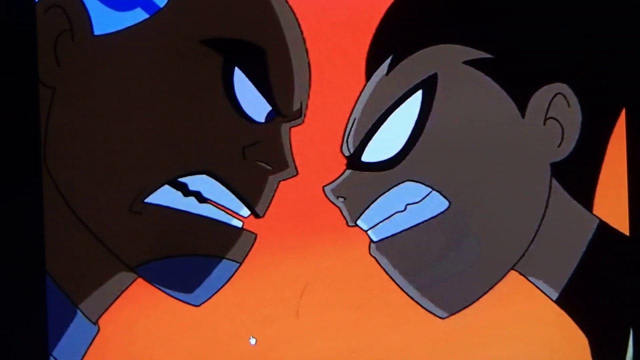 Teen Titans - Funny Scene Cyborg Vs Robin - YouTube