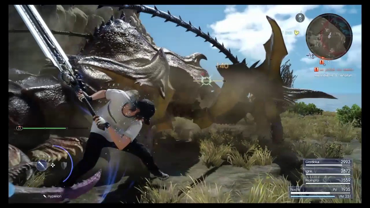 Compilation de boss #1 FFXV - YouTube