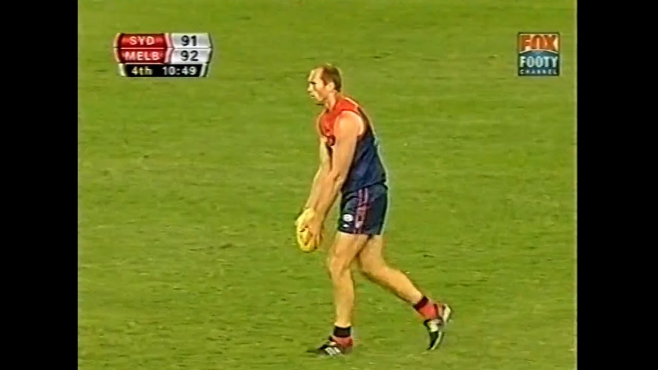 David Neitz - Melbourne - 6 goals - 2004, Rd 5 v Sydney - AFL - YouTube
