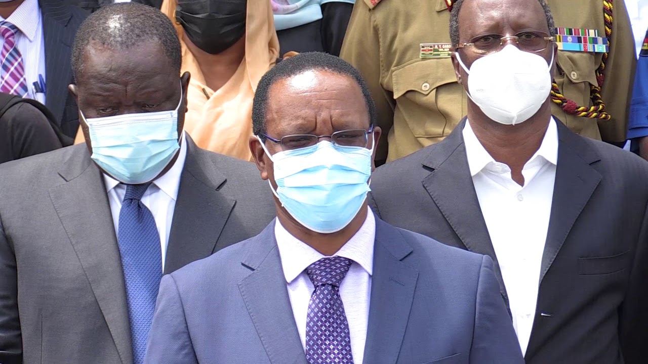 Permanent Secretary Interior and Citizen Services, Dr. Karanja Kibicho ...