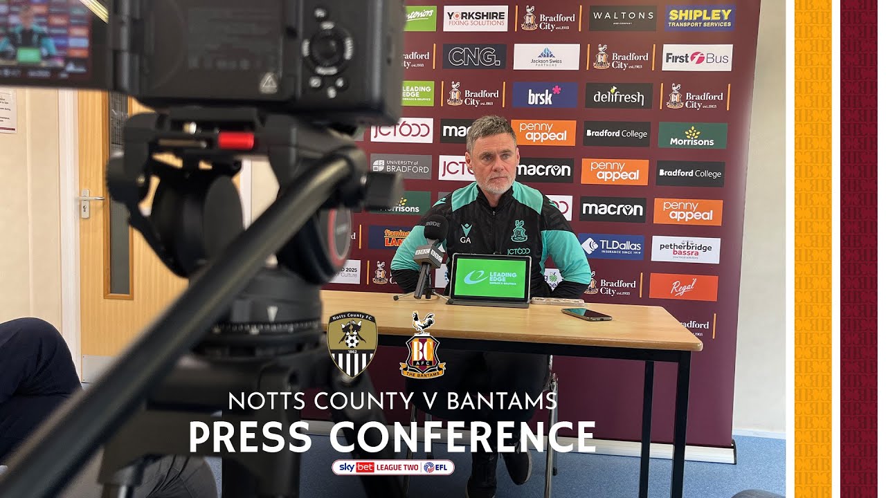 PRESS CONFERENCE: Alexander's thoughts ahead of Notts County clash ...