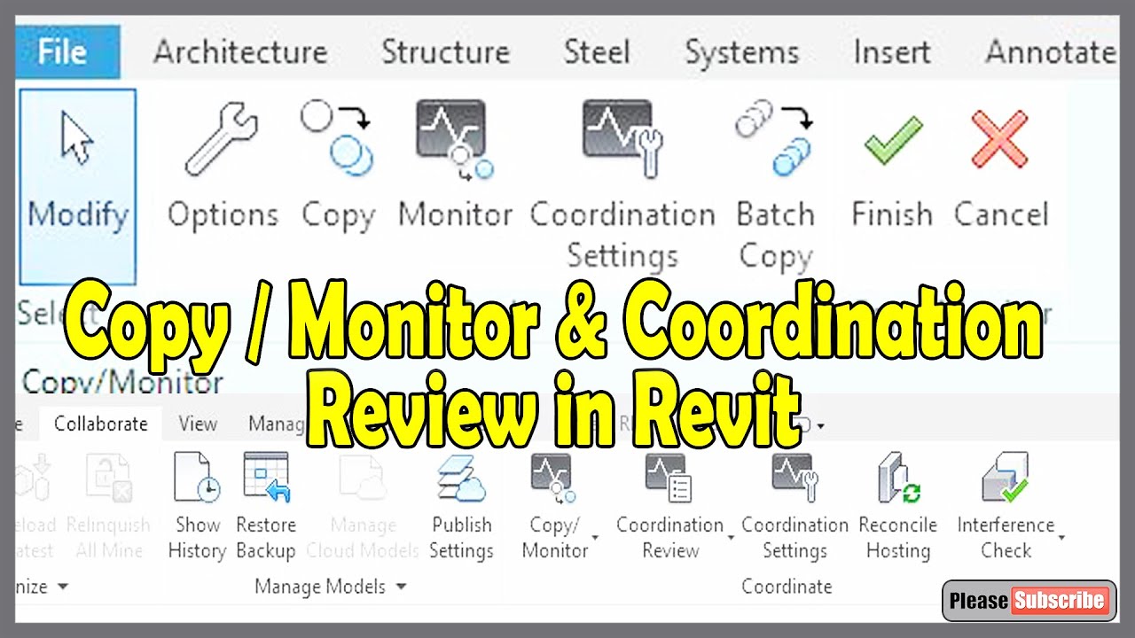 Copy Monitor And Coordination Review In Revit YouTube copy-monitor-and-coordination-review-in-revit-youtube