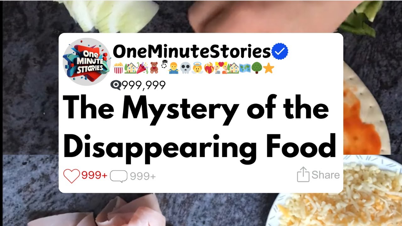 The Mystery of the Disappearing Food - YouTube