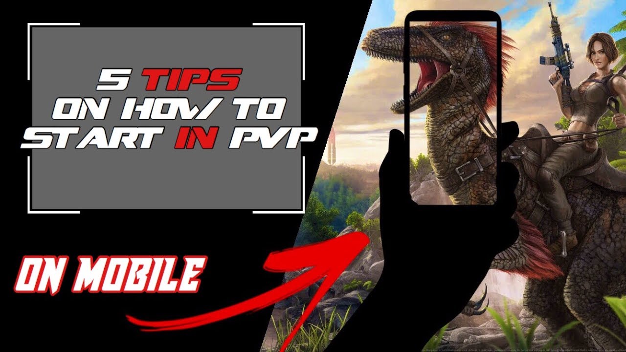 ARK: Mobile 5 Tips On How to Start in PvP!! - YouTube